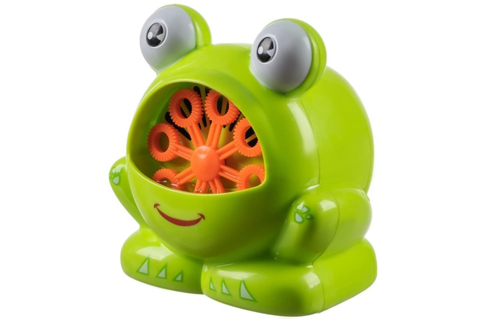 Žabica strojček za milne mehurčke “Frog Bubble Machine” – www.bushyboo.si